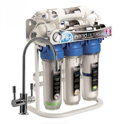 Фильтр воды с монтажом под кухонную мойку Fito FF Osmos 8 PH+